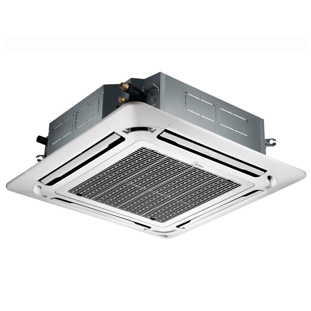 MIDEA Super Slim Round Flow Cassette Air Conditioner Inverter 24000 BTU ...