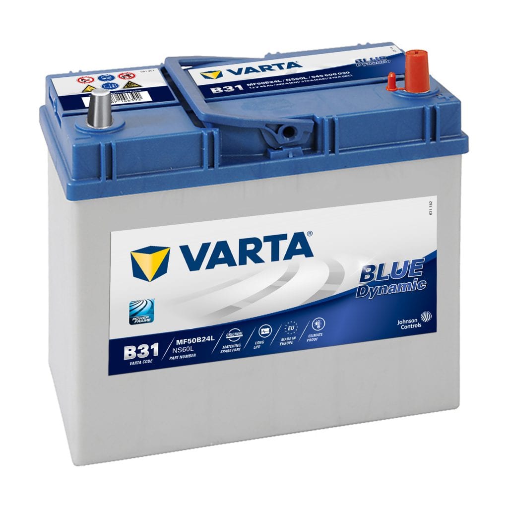 VARTA Blue Dynamic JIS - B31H Battery - Rey Lenferna