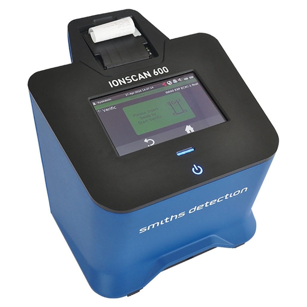 SMITHS DETECTION IONSCAN 600 Portable Explosives and Narcotics Trace ...
