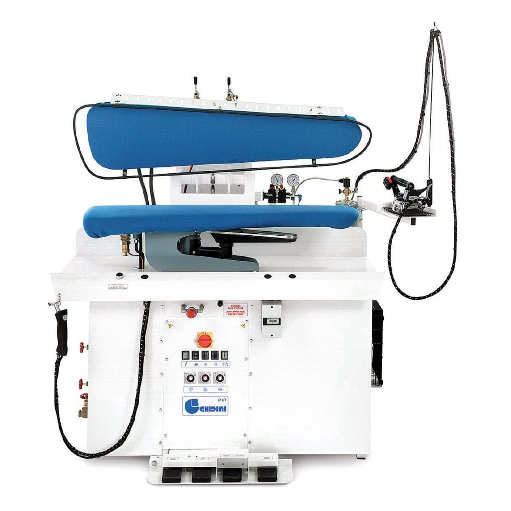 GHIDINI Press P87-P88 U3 Pneumatic presses for dry-cleaners - Rey Lenferna