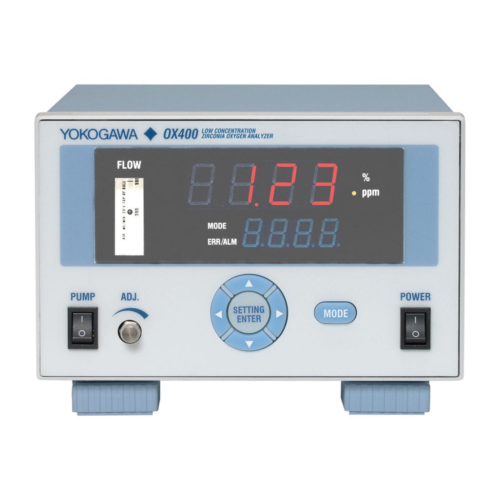 YOKOGAWA Zirconia Oxygen Analyzer OX400 - Rey Lenferna