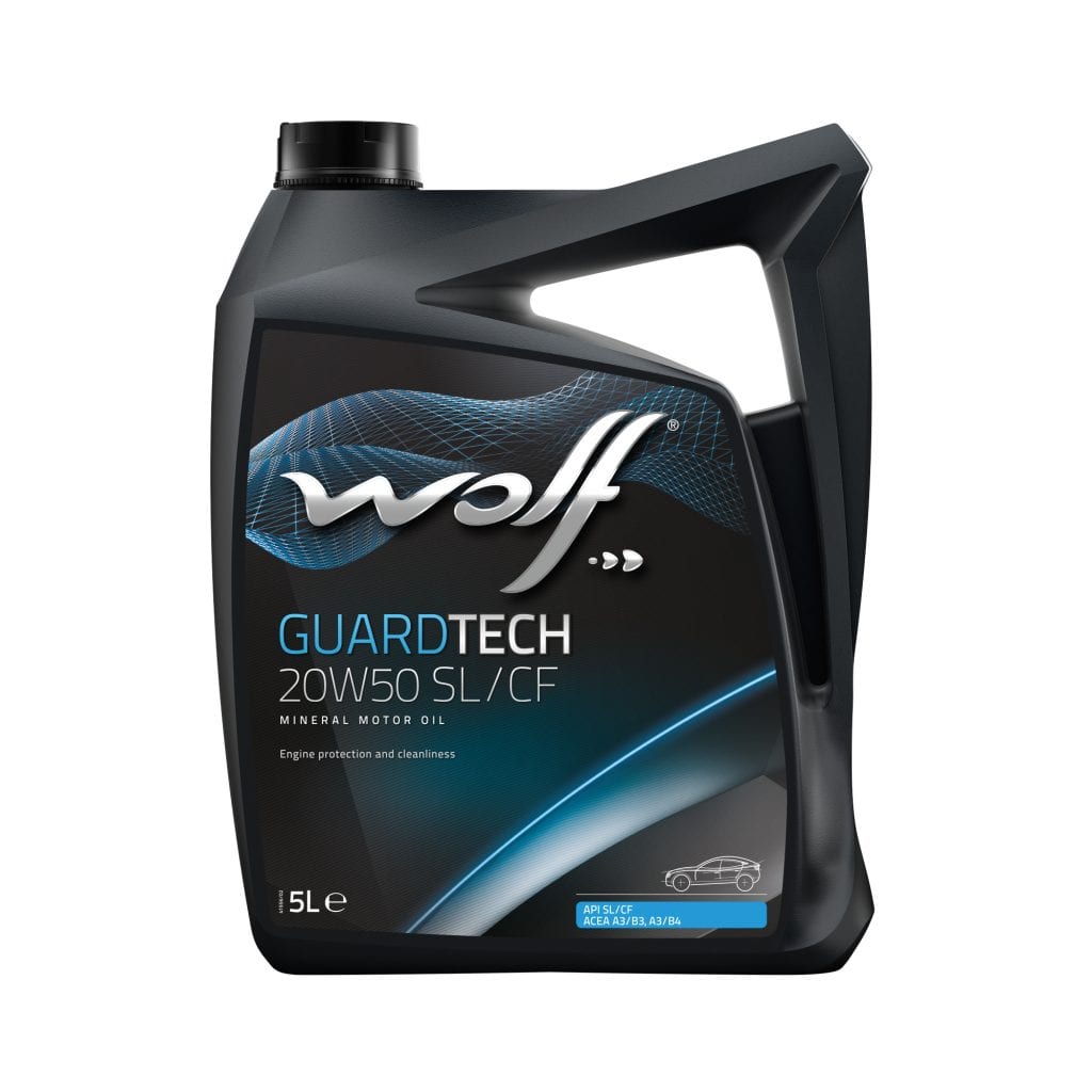 WOLF Guardtech 20W50 SL/CF Engine Oil 5L - Rey Lenferna