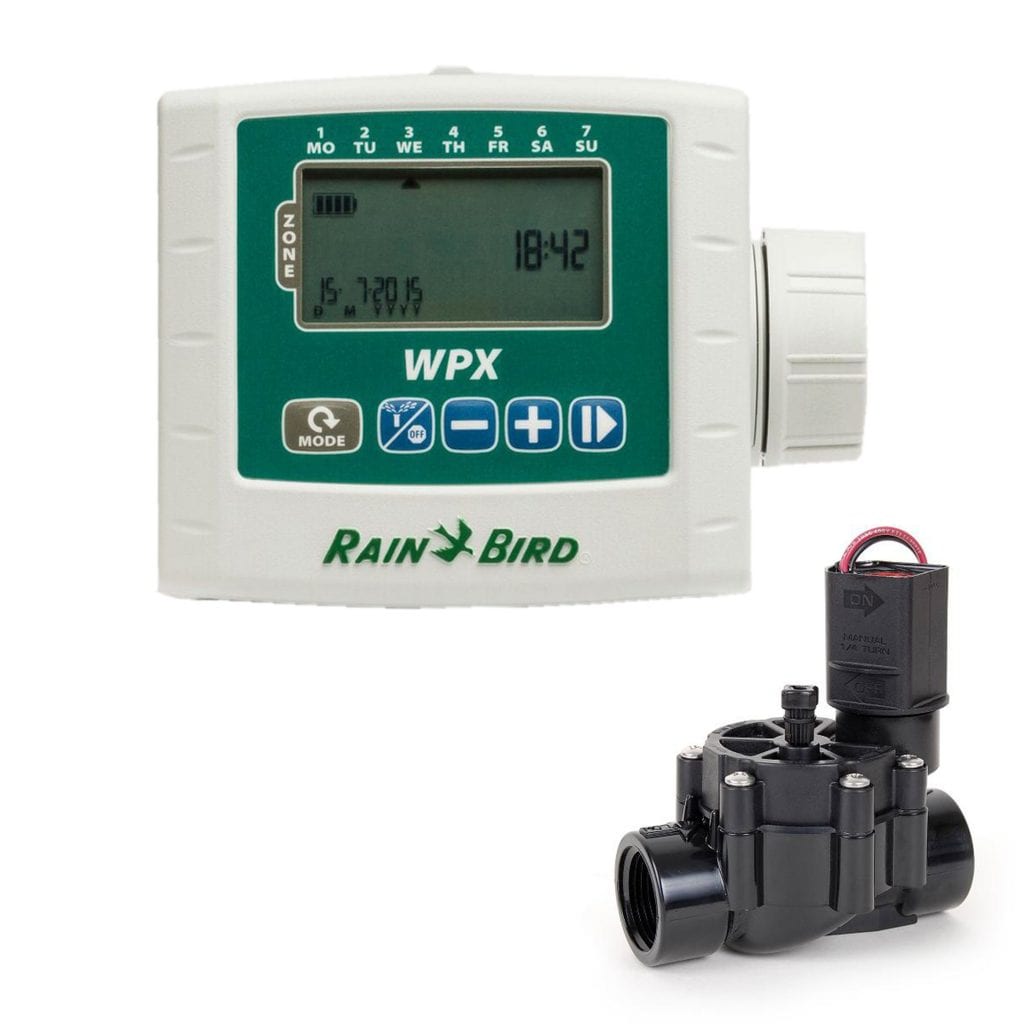 RAIN BIRD 1-Station WPX + DVF Valve (Single Station valve and ...