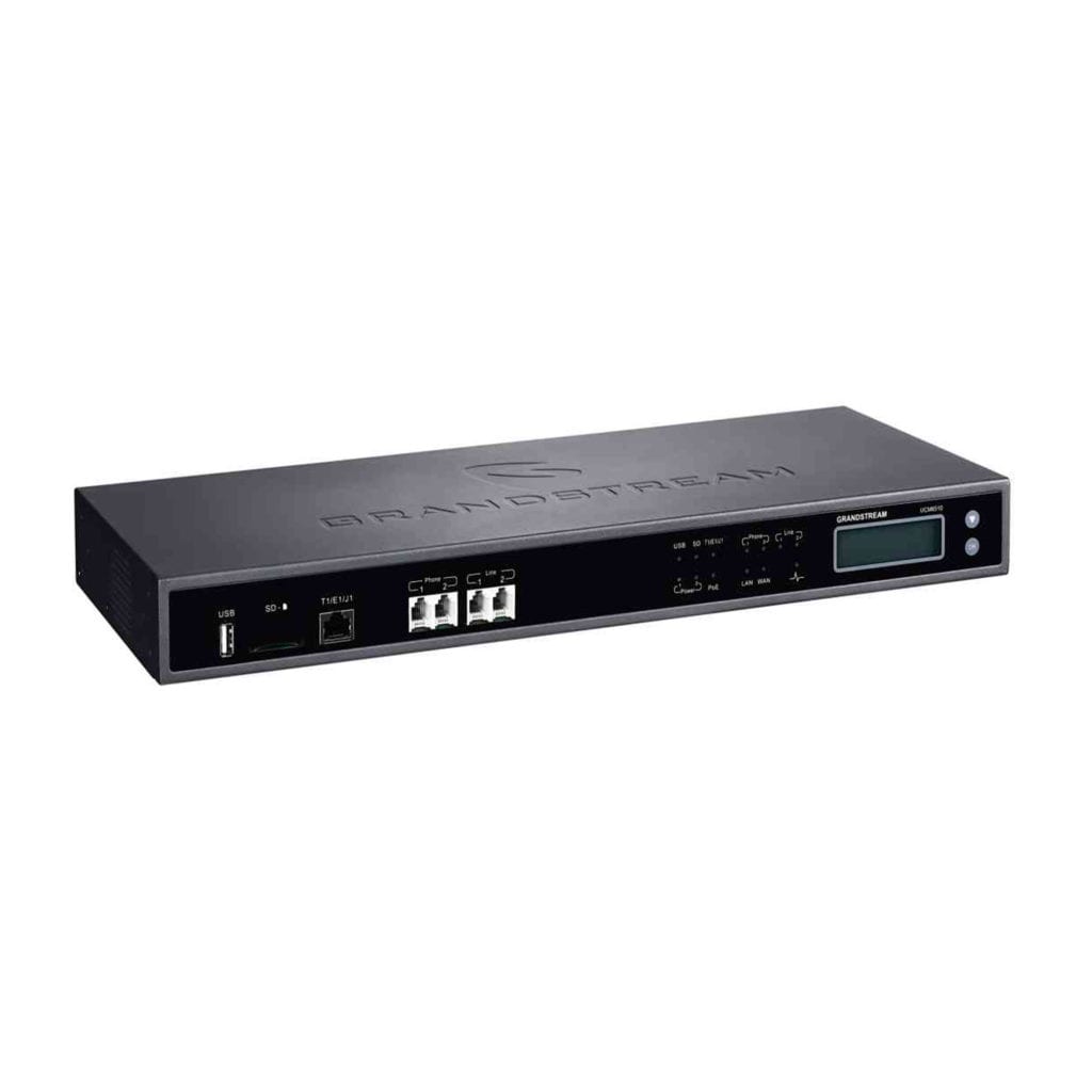 GRANDSTREAM UCM6510 IP PBX Appliance - E1 & 2 FXO & 2 FXS - Rey Lenferna